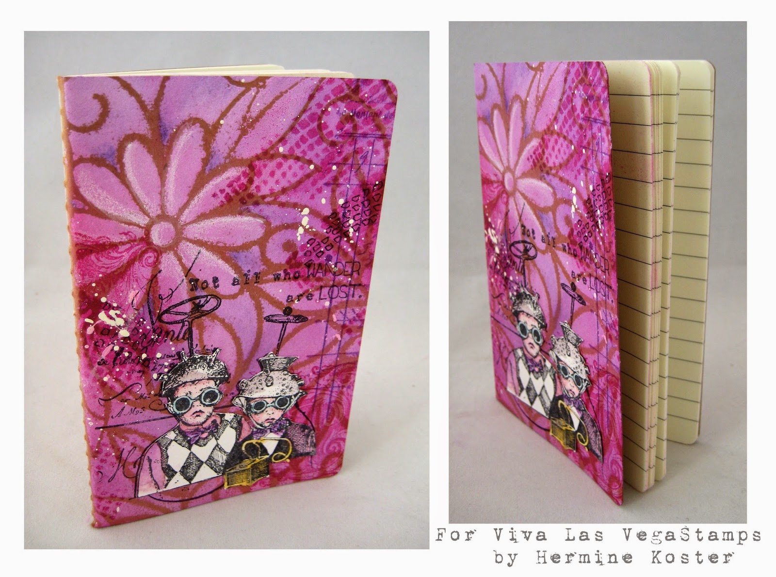French Writing Background 2 1/2 x 3 3/4 | Desert Stamps